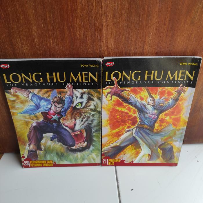 Jual KOMIK LONG HU MEN The Vengeance Continues by Tony Wong - Jakarta ...