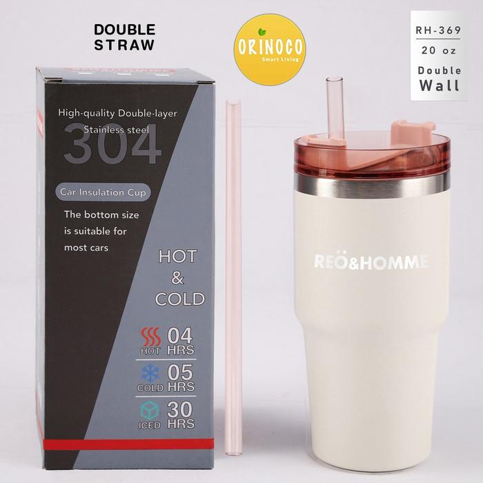 Promo Orinoco Botol Mug Thermos RH-369 Vacuum Flask Double Wall With ...