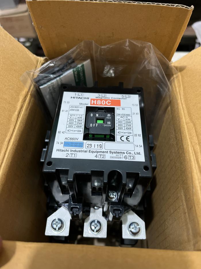 Jual contactor hitachi H80C 220V - Kota Bandung - harapan jaya elektric ...