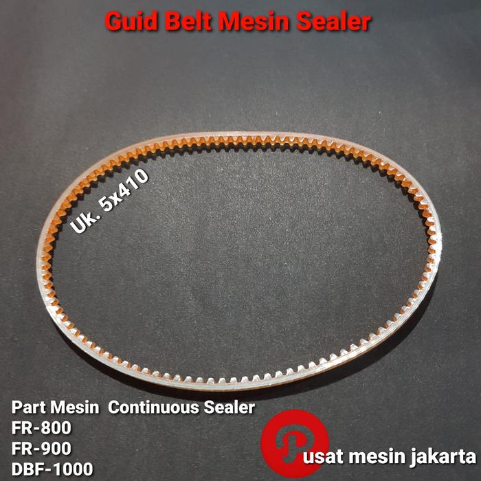 Jual GUIDE BELT VANBELT TIMING BELT MESIN SEALER FR-800/FR-900/DBF-1000 ...