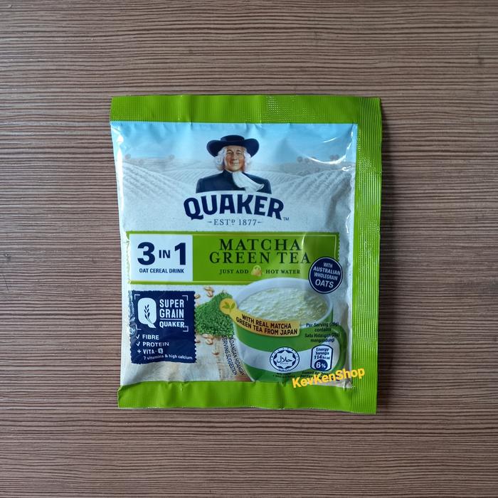Jual QUAKER Oat Cereal 3in1 Malaysia 3 in 1 Sereal Harga per Sachet ...