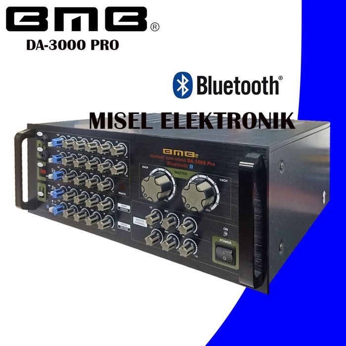 Jual AMPLI POWER MIXER BMB DA-3000PR0 / DA 3000PRO AMPLIFIER KARAOKE ...