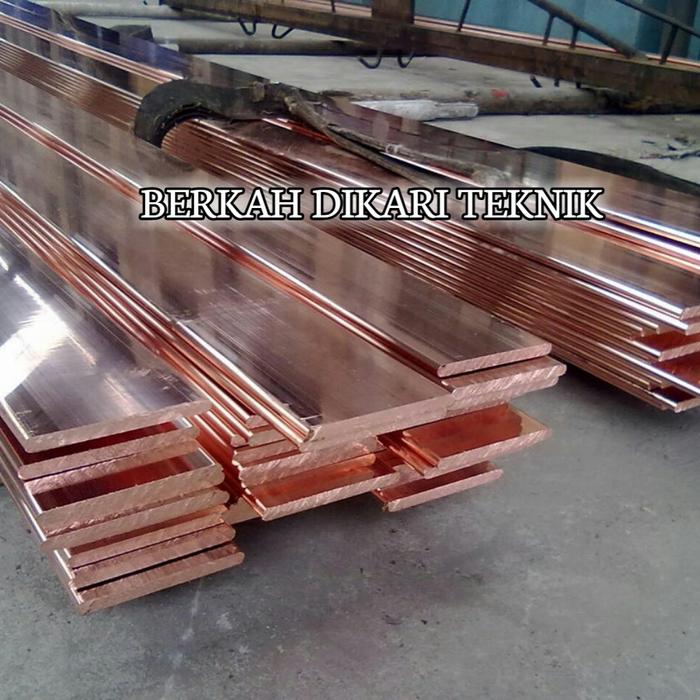 Jual Rail Copper 8mm x 30mm x 250mm Busbar Plat Tembaga - Jakarta Barat ...