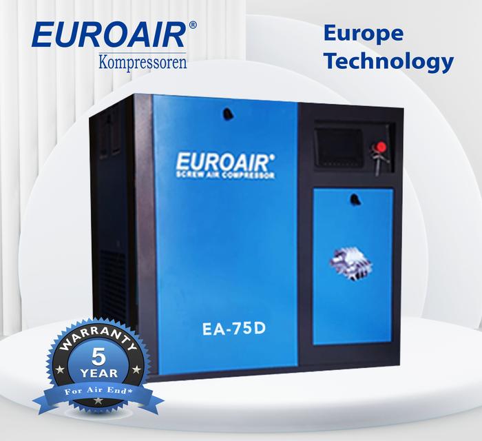 Jual [DP] - EUROAIR SCREW AIR COMPRESSOR EA-75D (75 kW/100 HP ...