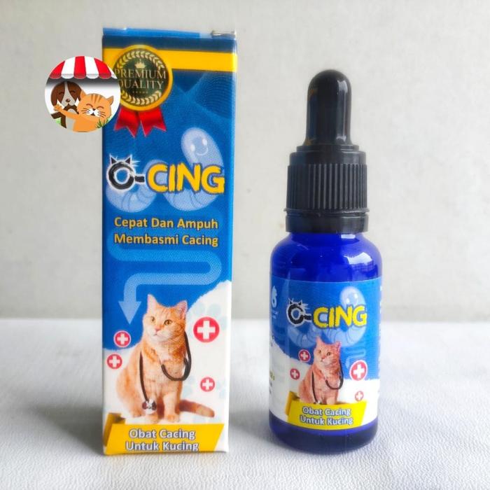 Jual O-CING 20ml Obat Cacing Kucing Tetes Ocing O Cing Ampuh dan Cepat ...