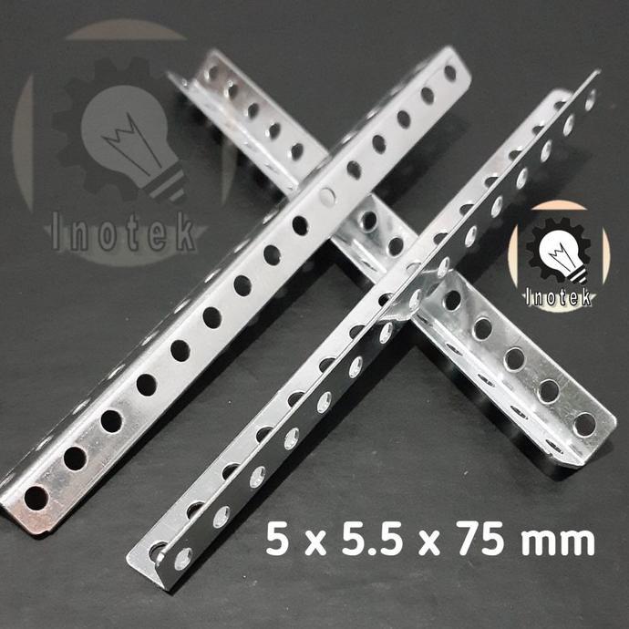 Jual Besi siku chrome 5x5.5x75mm Berlubang 2mm - Kab. Bekasi - oxva ...