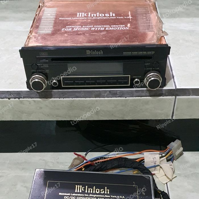 Jual McIntosh Power Amplifier Headunit - Kab. Sidoarjo - Ripple17 ...