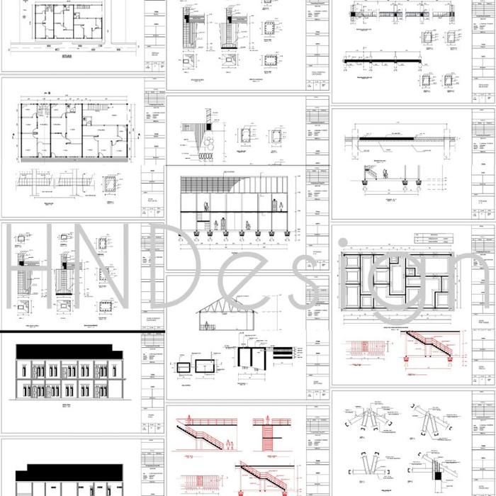 Jual Denah Gambar IMB Lengkap dan Persetujuan Bangunan Gedung PBG ...