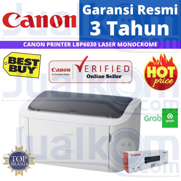 Jual CANON PRINTER LBP6030 LASER MONOCROME / LASER PRINTER LBP 6030 ...