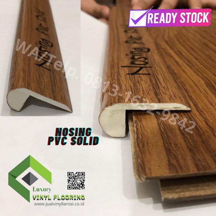 Jual list siku tangga Nosing pvc solid warna by request - ready stok ...
