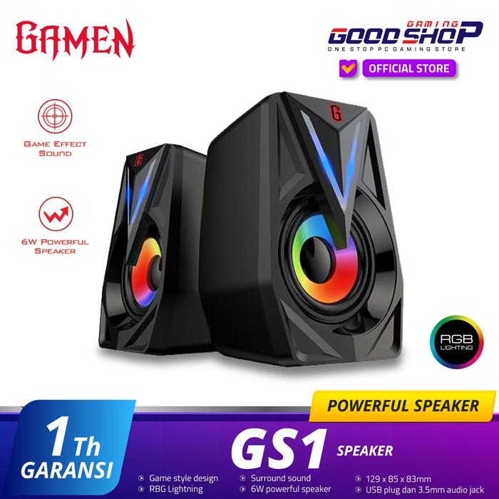Jual Gamen GS1 - Soundbar Portable RGB - Jakarta Pusat - GOODGAMINGSHOP ...