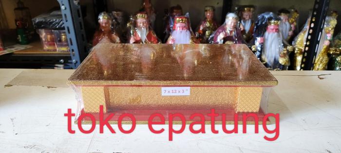 Jual tatakan tempat patung / rupang 7 x 12 inch / 18 x30 cm - Tinggi 7. ...