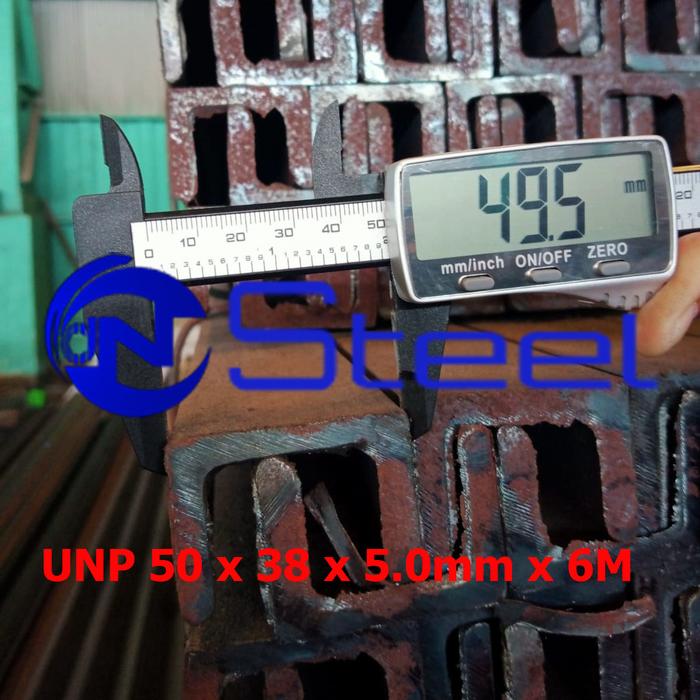 Jual Besi UNP 50 (48 x 32 x 2.3 mm) - 6 M | Kanal U | U-Channel - UNP ...
