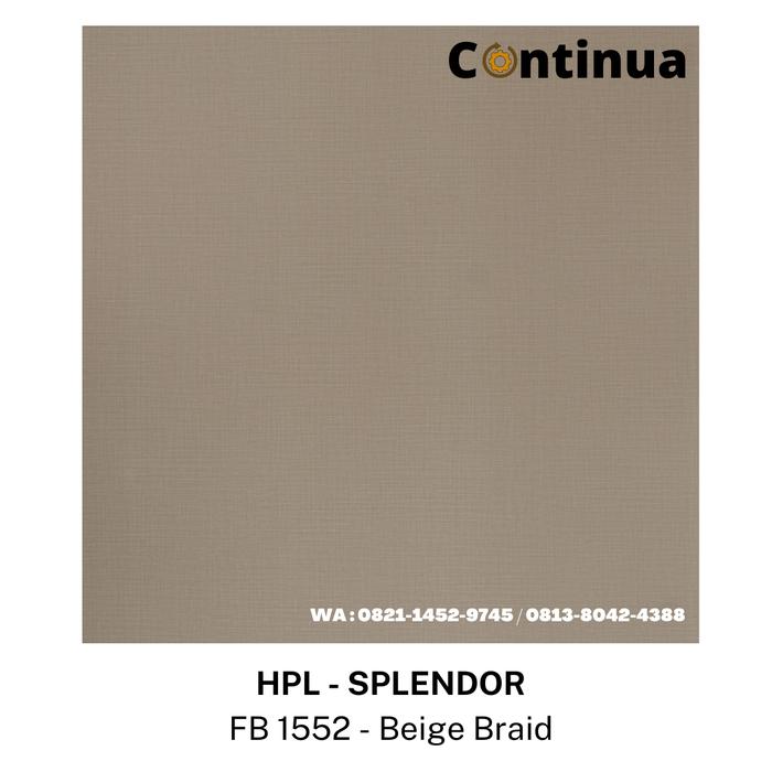 Jual HPL SPLENDOR FB 1552 BEIGE BRAID - Jakarta Timur - TOKO CONTINUA ...