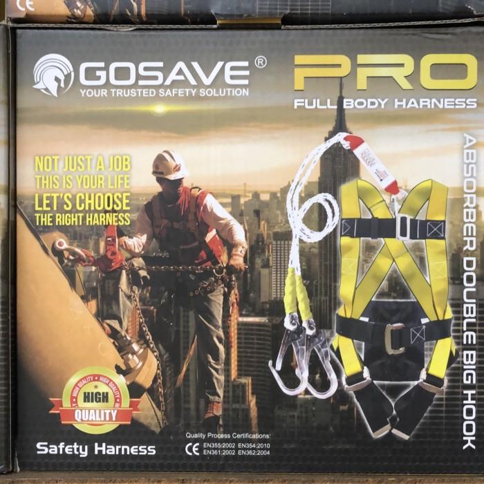 Jual Body Harness Double Hook Absorber Merk Gosave - Jakarta Utara - Aneka Sarana Safety | Tokopedia