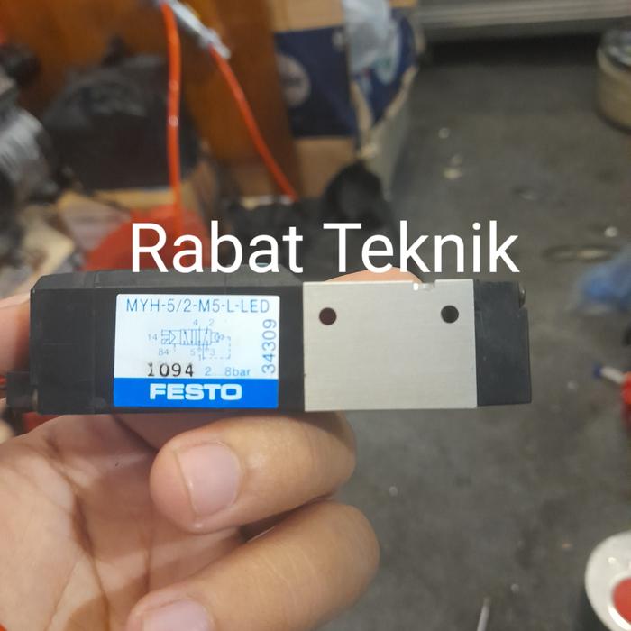 Jual SOLENOID VALVE FESTO MYH-5/2-M5-L-LED - Jakarta Barat - Rabat teknik | Tokopedia