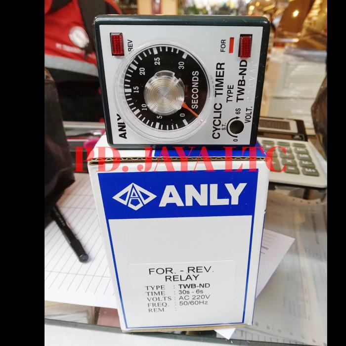 Jual Anly Analog Timer - Cyclic Timer AC220V TWB-ND - Timer Mesin Cuci ...