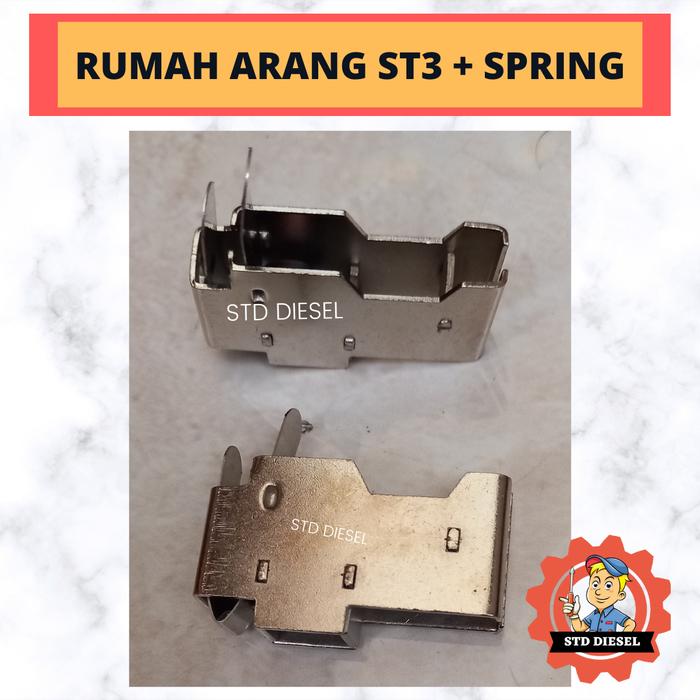 Jual Holder Rumah Dinamo Arang ST3 Lengkap dengan spring / Per - Kota ...