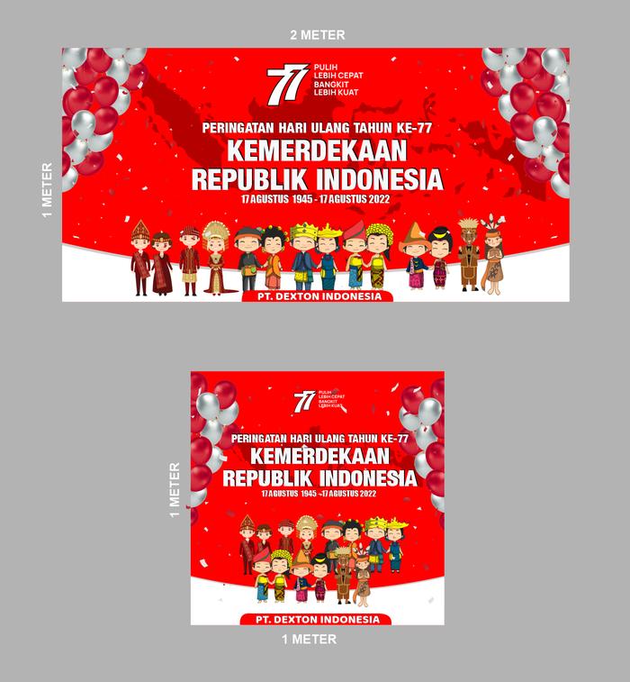 Jual Spanduk Banner Dirgahayu Kemerdekaan HUT RI 17 Agustus - Jakarta ...