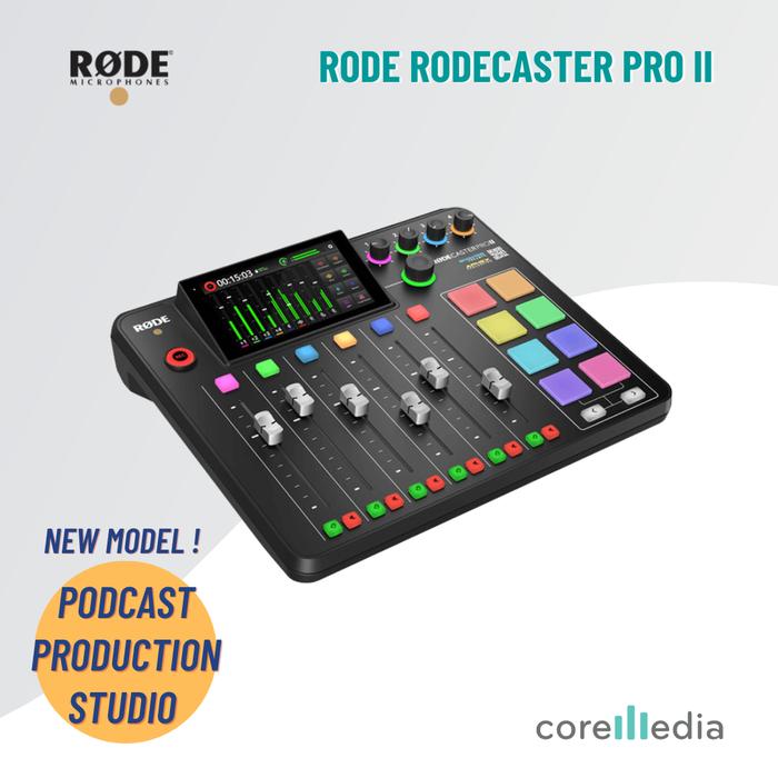 Promo RODECaster Pro II Integrated Audio Production Studio Rode Caster ...