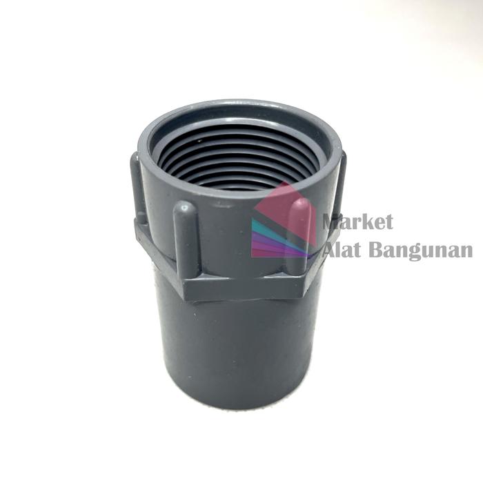 Jual Socket Drat Dalam PVC 1" JAYA / SDD 1 Inci / Sok Soket Drat Dalam ...