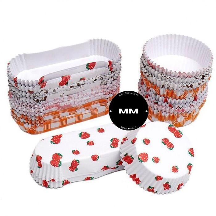 Jual Paper Cup Roti Paper Cup Case Roti Kertas Roti Anti Lengket Isi ...