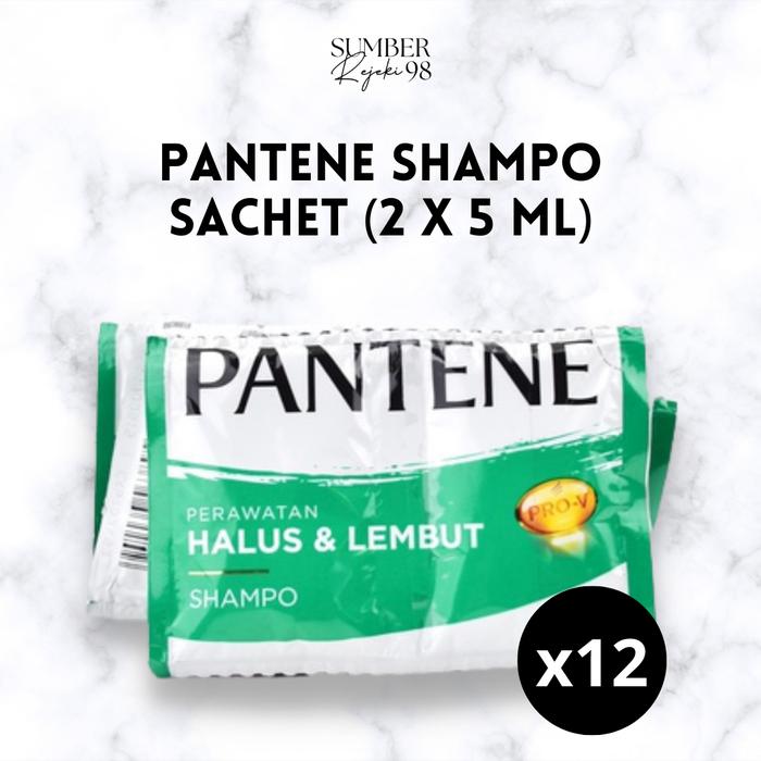 Jual Pantene Shampo Halus & Lembut Renceng isi 12 Sachet 2x5 mL - Kota ...