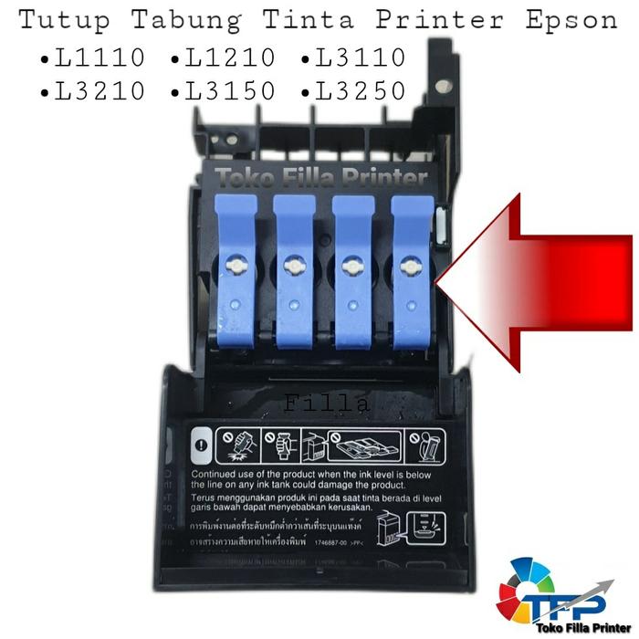 Jual Tutup Tabung Tinta Printer Epson L1110 L1210 L3110 L3210 L3150 ...