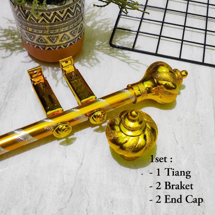 Jual TIANG / BATANG / REL / TONGKAT BESI ROLLET FULL SET GORDEN UK 1 ...