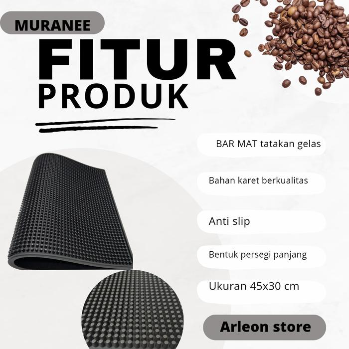 Jual Bar Mat Bartender Rukber Tatakan Gelas Meja Barista Ukuran 30x45 ...