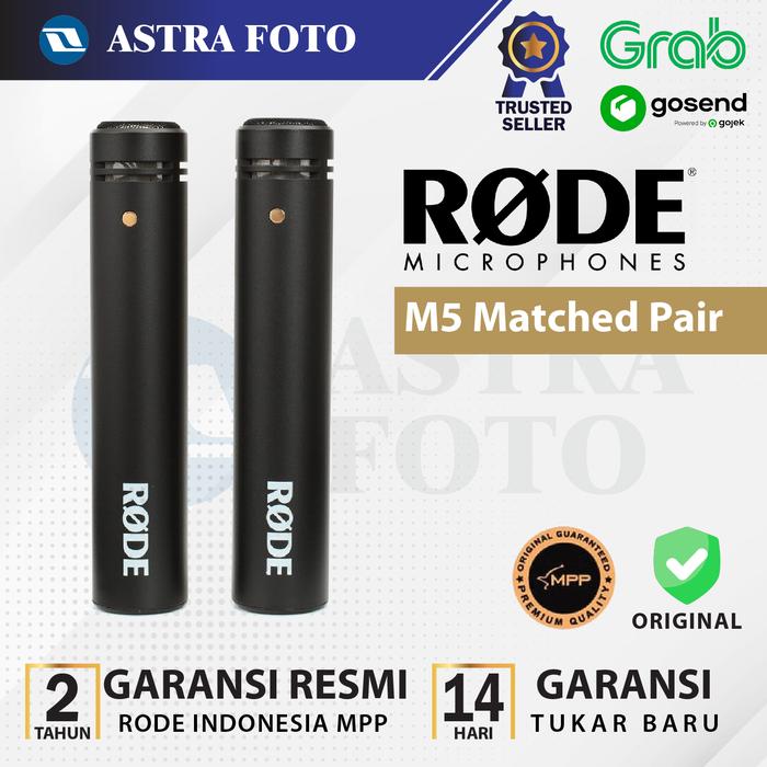 Promo RODE M5 Matched Pair Compact Condenser Audio Microphone ORIGINAL ...