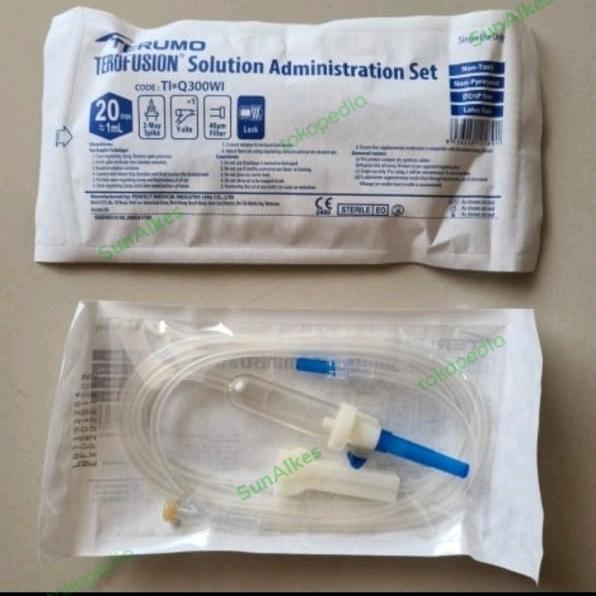 Jual Terufusion Solution Administration Set Terumo isi 100pcs - Jakarta ...
