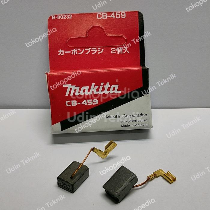 Jual areng carbon brush Makita CB459 - karbon brush mesin gerinda MT90 ...