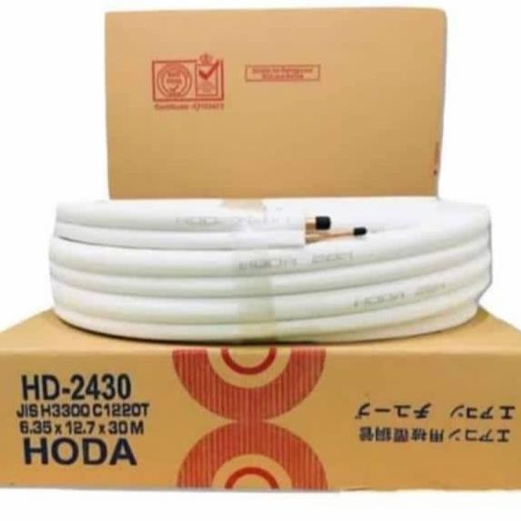 Jual PIPA AC HODA 2430 1.5PK s/d 2PK 1/4×1/2 30METER - Jakarta Barat - MajuJayaTeknik23 | Tokopedia