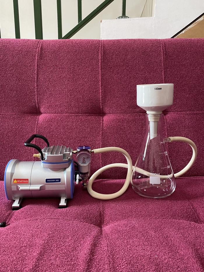 Jual Laboratory Buchner Filter Funnel 1000ml & 100mm Plus Vacuum Rocker ...