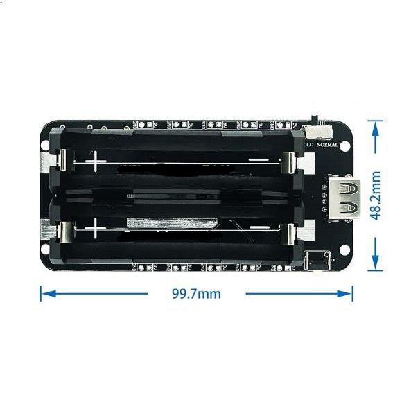 Jual Power Bank Shield 3V / 5V 18650 Untuk Arduino ESP32 ESP8266 WiFi ...