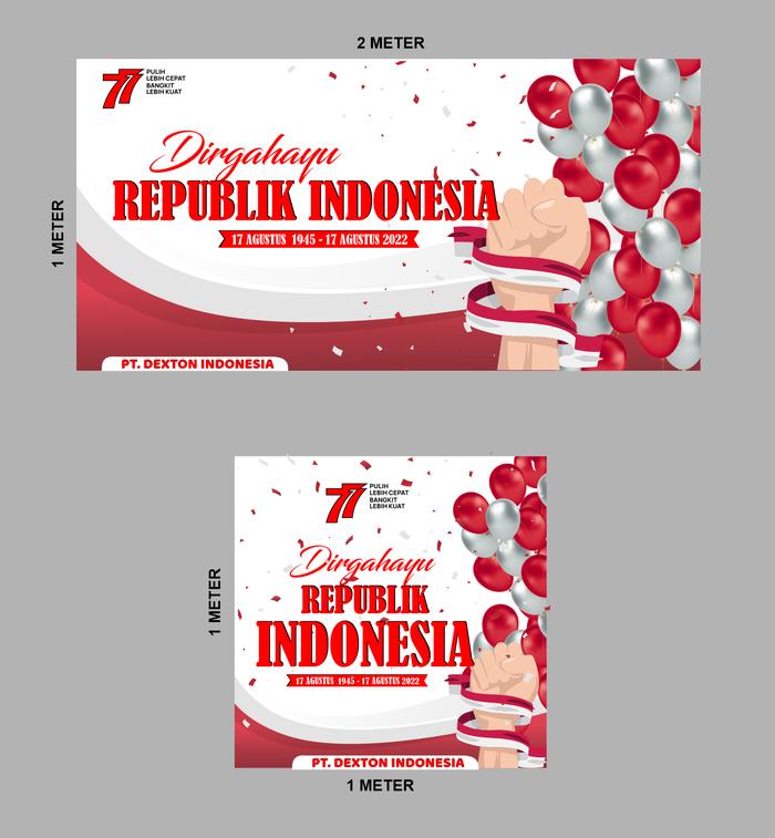Jual Spanduk Banner Dirgahayu Kemerdekaan HUT RI 17 Agustus - Jakarta ...