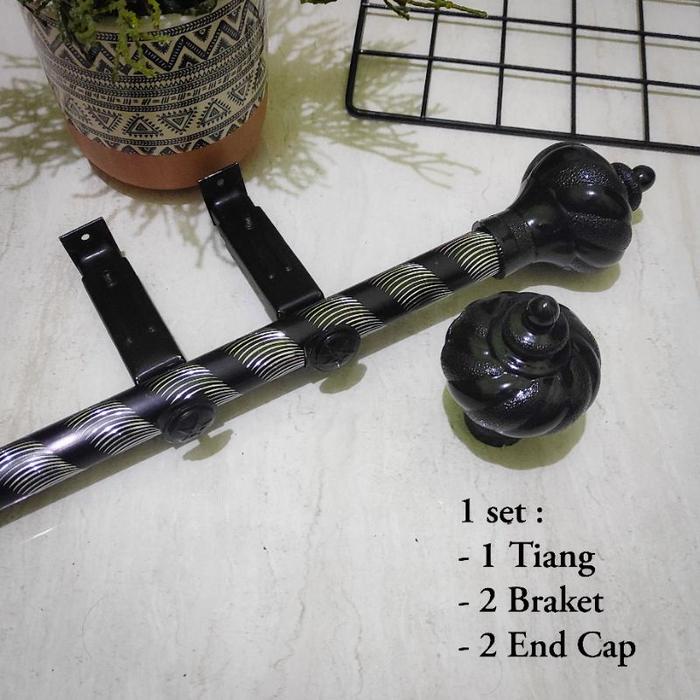 Jual TIANG / BATANG / REL / TONGKAT BESI ROLLET FULL SET GORDEN UK 1 ...