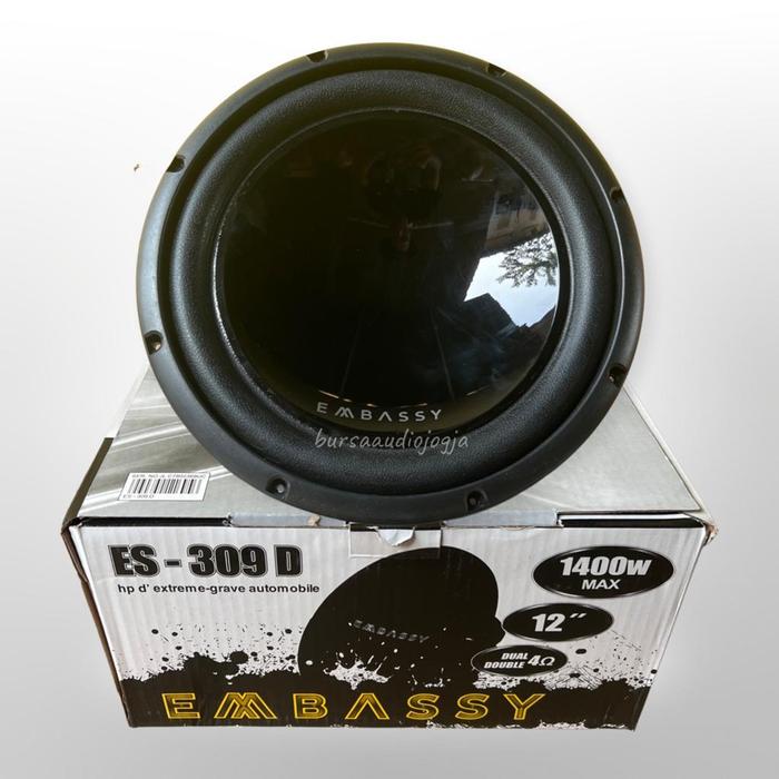Jual Subwoofer 12 Inch EMBASSY ES-309D Double Coil, Double Magnet - Kab. Sleman - Bursa Audio ...