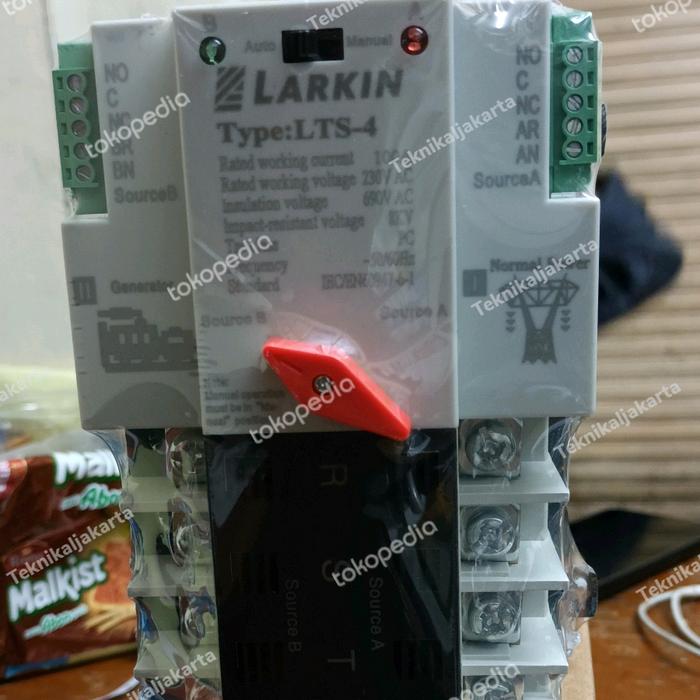 Jual Automatic Transfer Switch (ATS) LTS-4 /4Pole 100A LARKIN - Jakarta ...