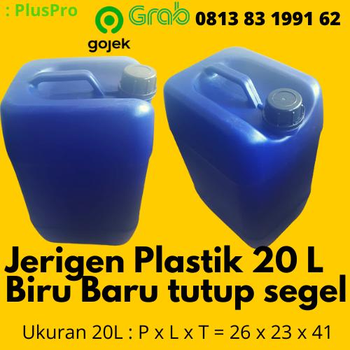 Jual jerigen 20 liter BARU 10 25 30 KG / jerijen / drijen dirijen ...
