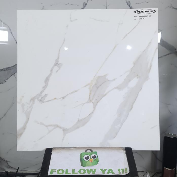Jual Keramik Lantai Platinum SHELDON Grey 60x60 Kw1 - Jakarta Pusat ...