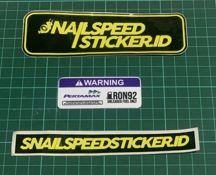 Jual Sticker printing warning bahan bakar pertamax shell pertamax turbo ...