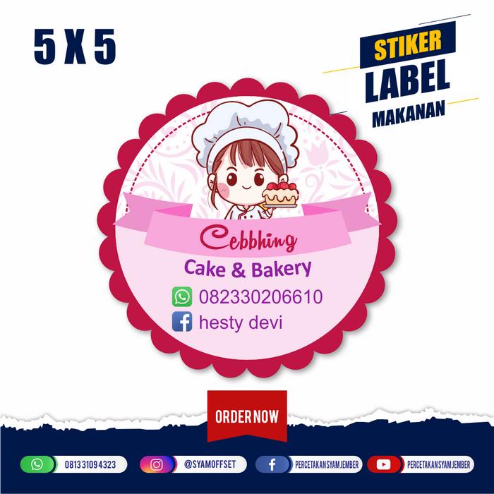 Jual Stiker Label Bulat A3 Free desain dan Cutting - Kab. Jember - hi ...