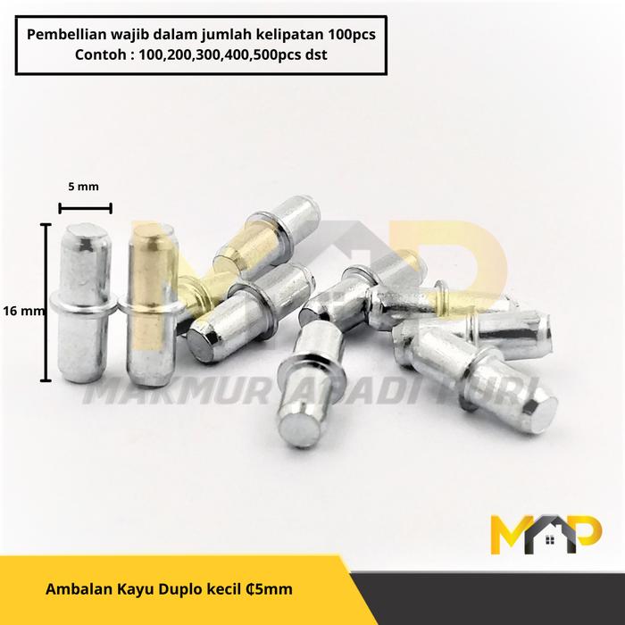 Jual Ambalan Kayu - Ambalan Duplo Besi Pen Kecil - 5mm - Jakarta Barat ...