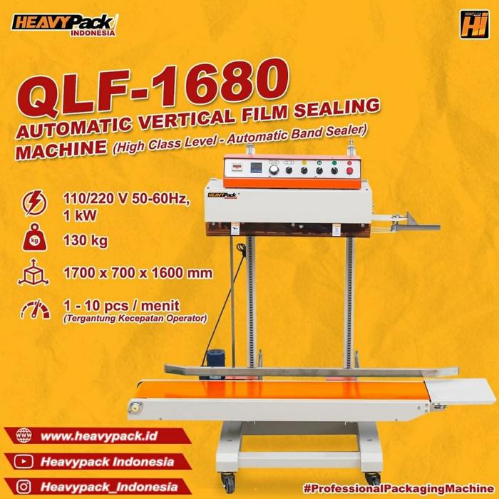 Jual QLF-1680 BAND SEALER VERTICAL MESIN SEGEL PLASTIK KAPASITAS BESAR - Jakarta Barat - Pusat ...