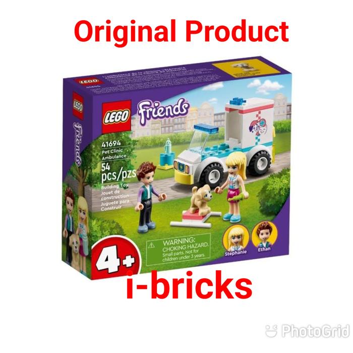 Jual LEGO Friends 41694 Pet Clinic Ambulance - Jakarta Utara - I-Bricks ...