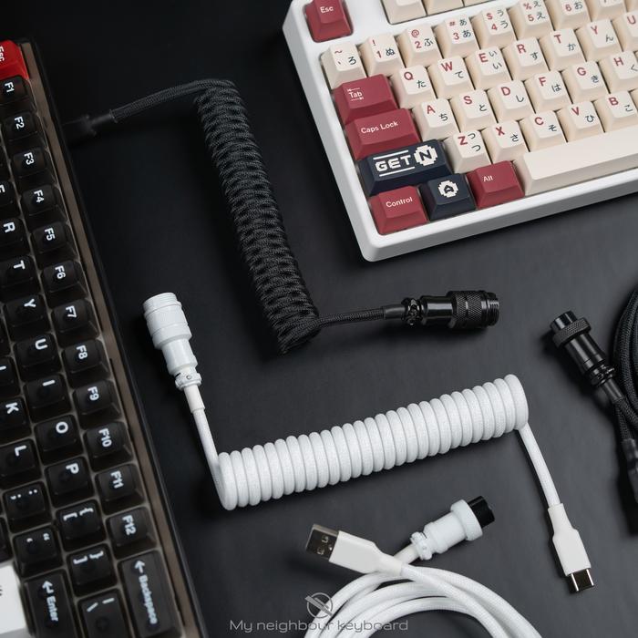 Jual Coiled Cable Type C Aviator - Kabel Mechanical Keyboard By Mynk Di ...