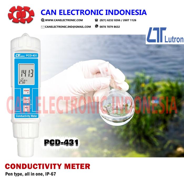 Jual Pen Conductivity & TDS Meter Lutron PCD-431 - Jakarta Barat - CAN ELECTRONIC INDONESIA ...