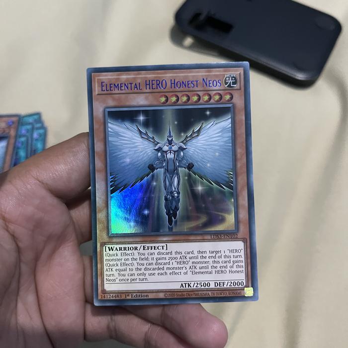 Jual Elemental HERO Honest Neos (Blue) - LDS3-EN102 - Ultra Rare 1st ...